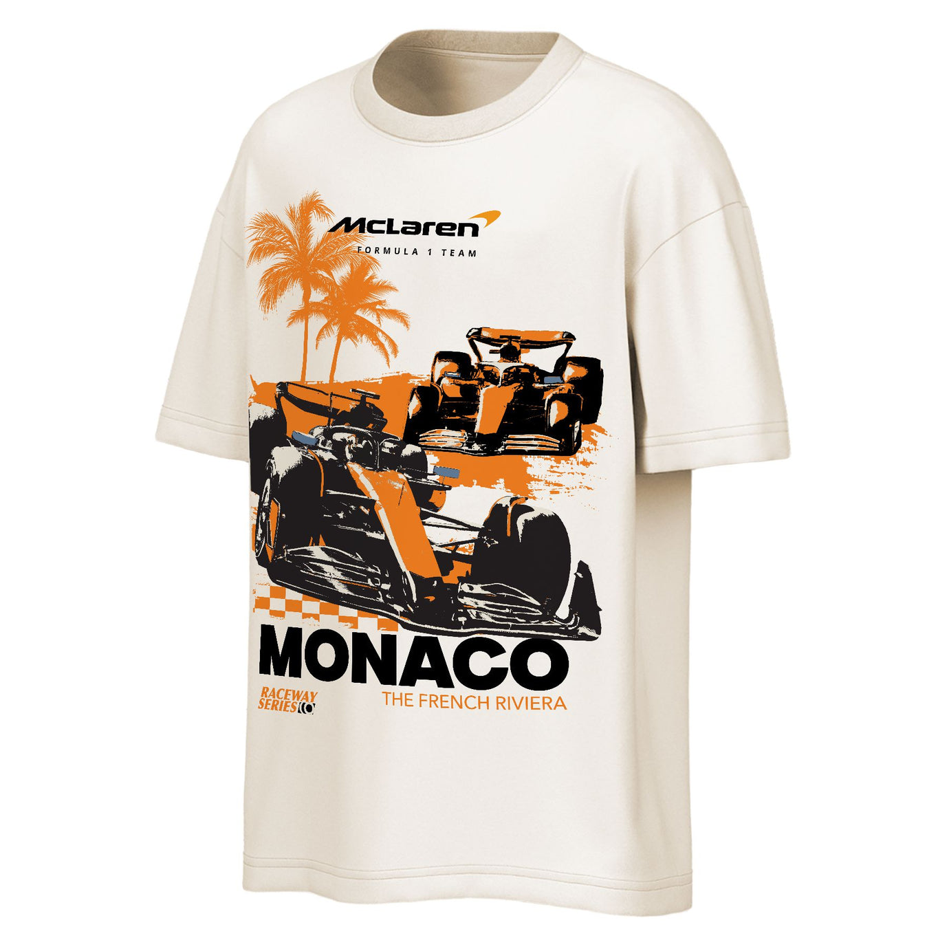 McLaren Racing F1 Raceway Series Monaco Short Sleeve Heavyweight Tee M ...